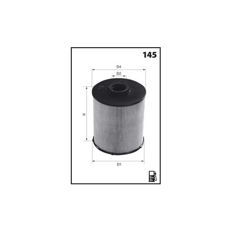 Filtro de Gasoil ELG5315 Mecafilter